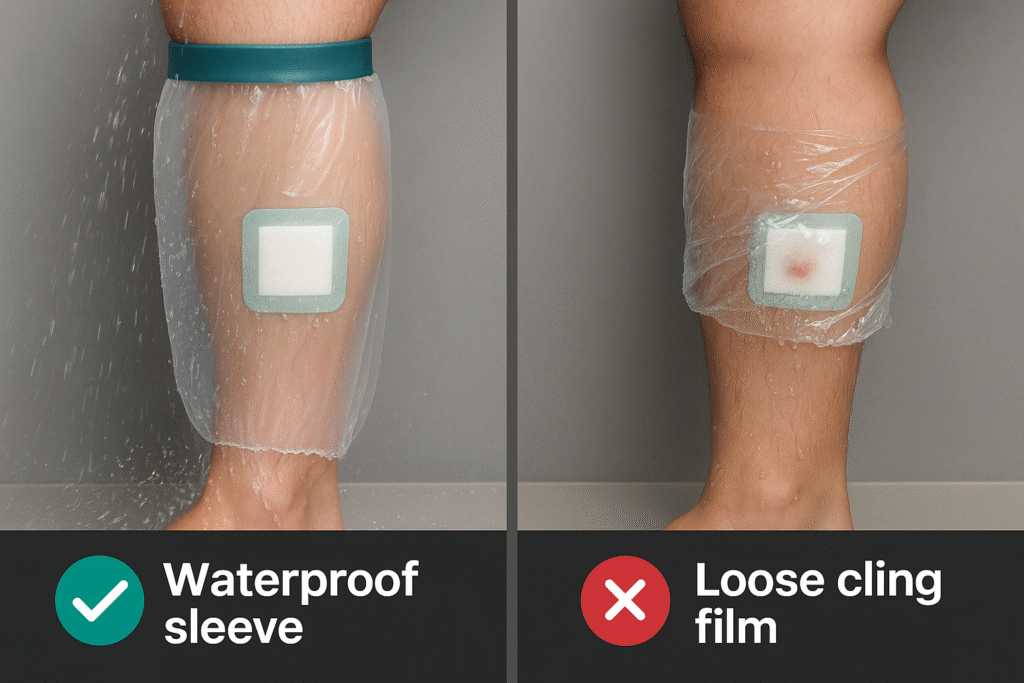 How to Shower with a Wound Dressing - Wound Care Answers